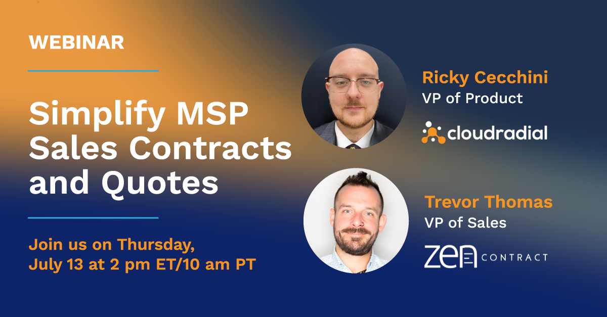 [Webinar] Simplify MSP Sales Contracts and Quotes with CloudRadial ...